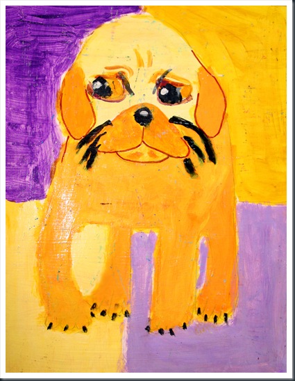 smART Class: Dog Multimedia Paintings